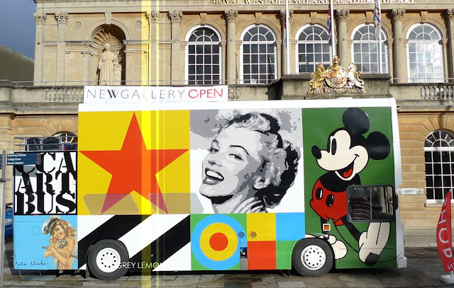 GREY LEMON: Peter Blake Art Bus