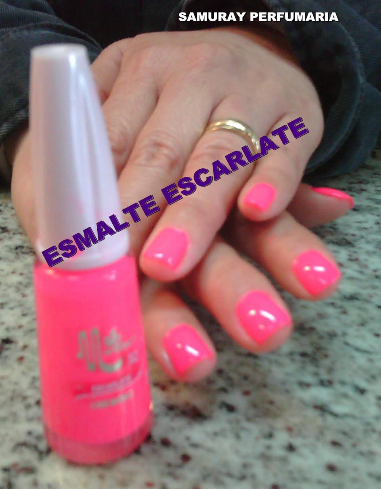 Samuray Conecte Beauty: Esmalte Escarlate da Marchetti Cosméticos