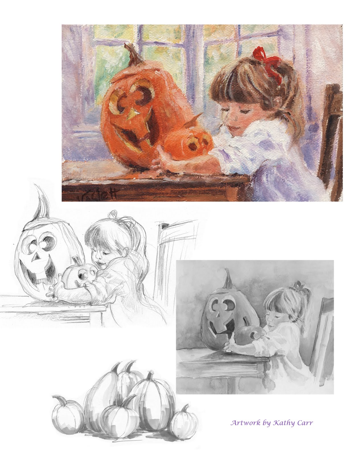 Carrtoons - The Animation Art of Kathy Carr: Paintings