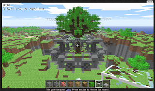 like hell.: minecraft creation: fortress of yggdrasil