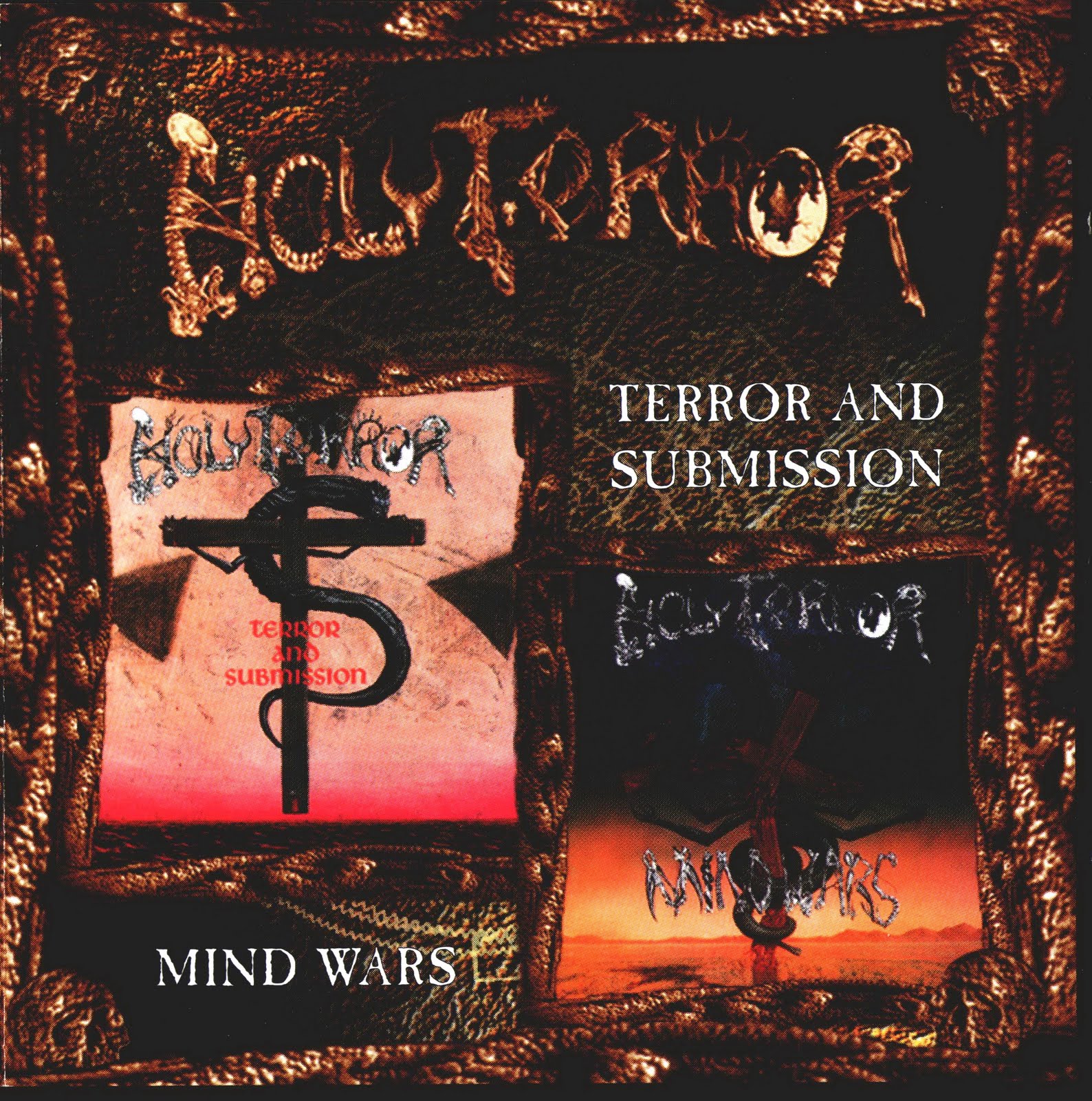 Holy Terror - Terror And Submission / Mind Wars [Double Disc] (1998 ...