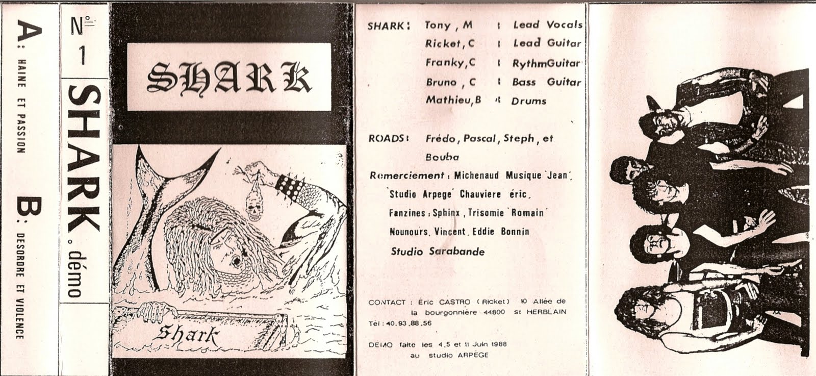 Shark - Demos (1988 - 1991) | RARE AND OBSCURE METAL ARCHIVES