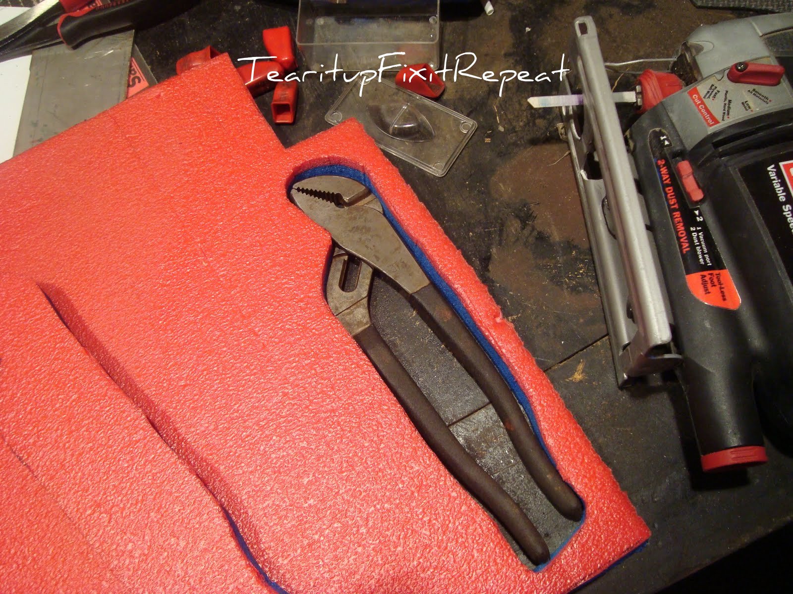 Tear it up, fix it, repeat: Inlaid Pliers