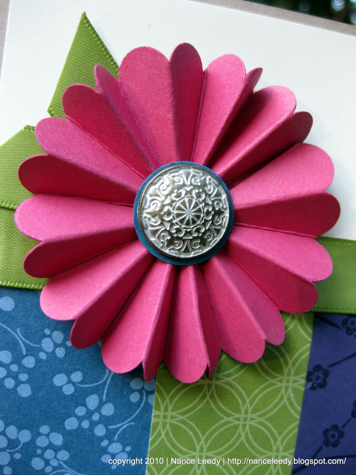 Canopy Crafts: Fan Flower Pictorial