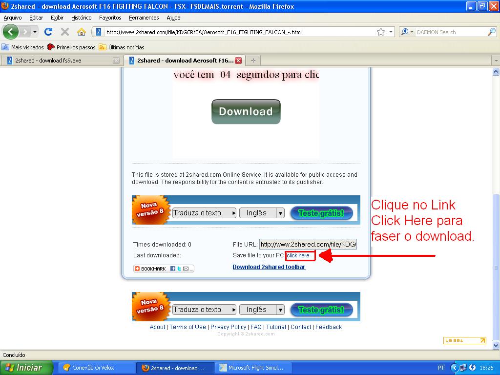 FS Demais: Como baixar pelo 2Shared