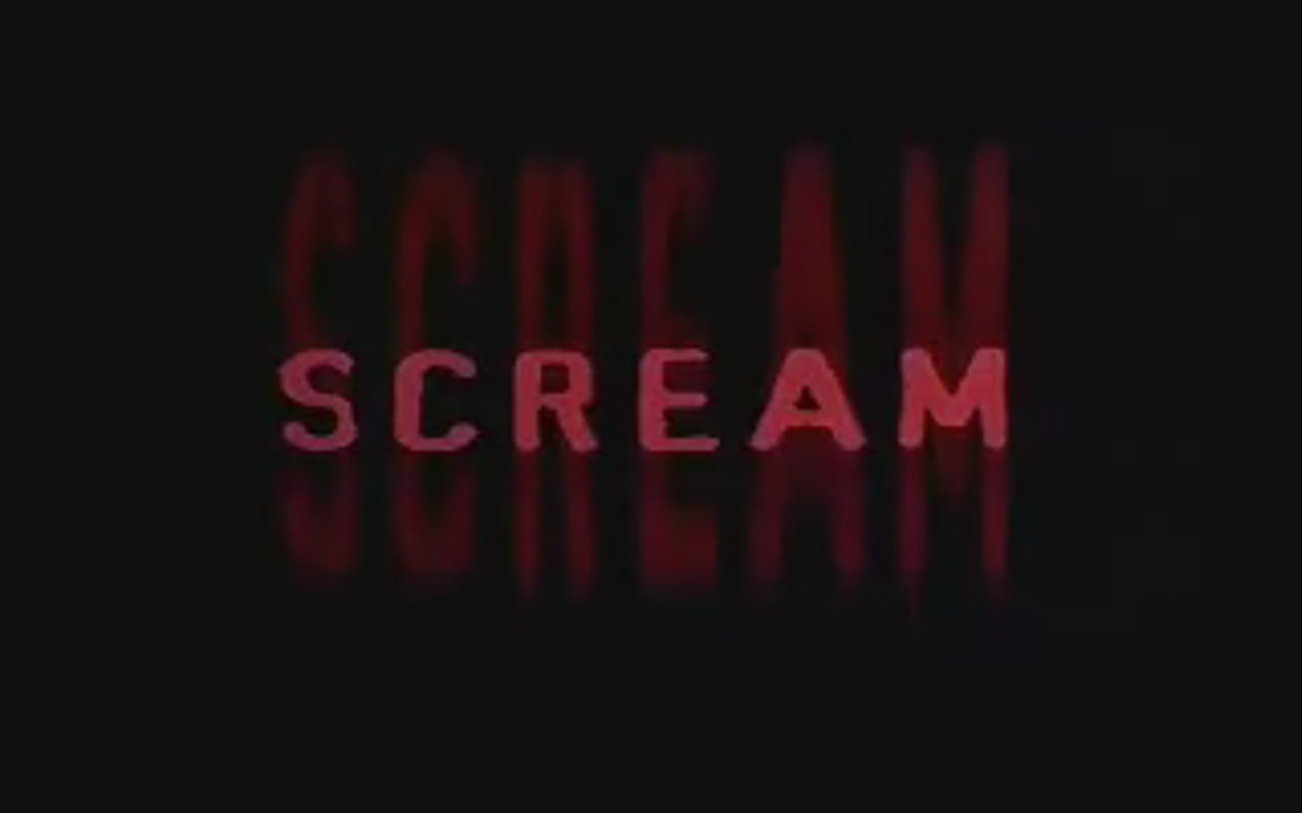 AS Media Coursework Research: Case Study 1: Scream