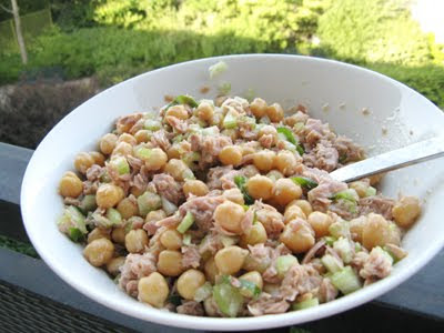 Radio Cucina: Insalata di ceci e tonno Kikkererwtensalade met tonijn