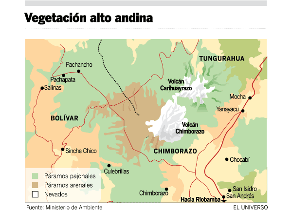 Huagra Ñaupa: Reserva Chimborazo protege belleza entre las nubes y los ...