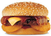 My lunch and dinner - Carl's Jr - Vegas and Food