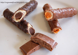 Nestle Stixx and Nestle Treasures chocolate - Vegas and Food