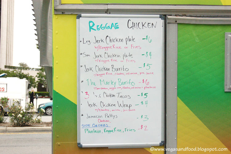Reggae Chicken Food Truck - Vegas and Food
