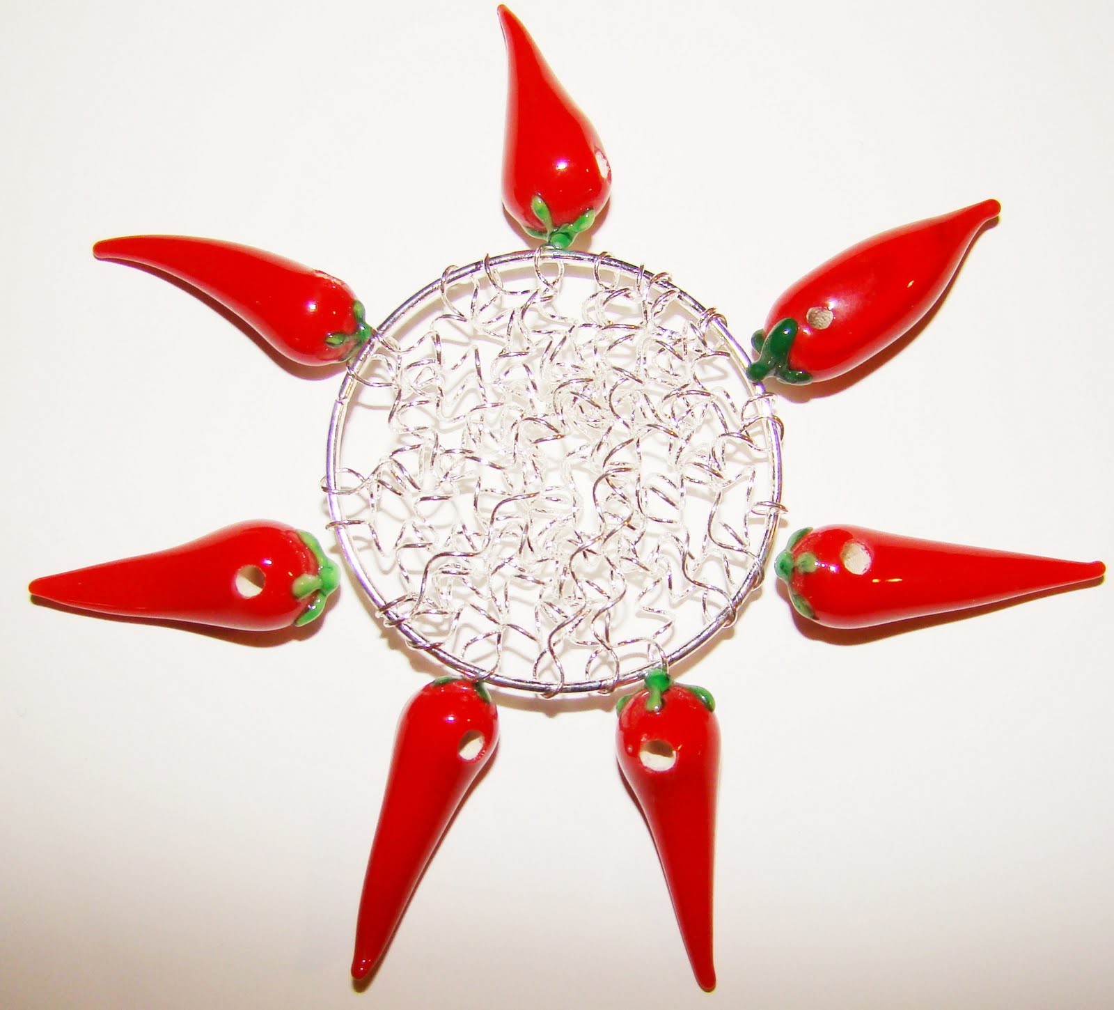 A Bead A Day: Hot Pepper Sunshine