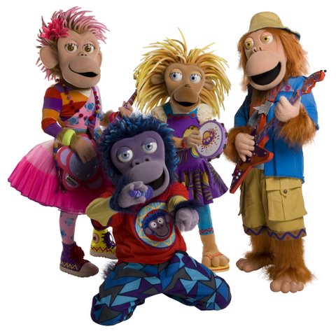 Me and my shadow: Grooving with the Zingzillas