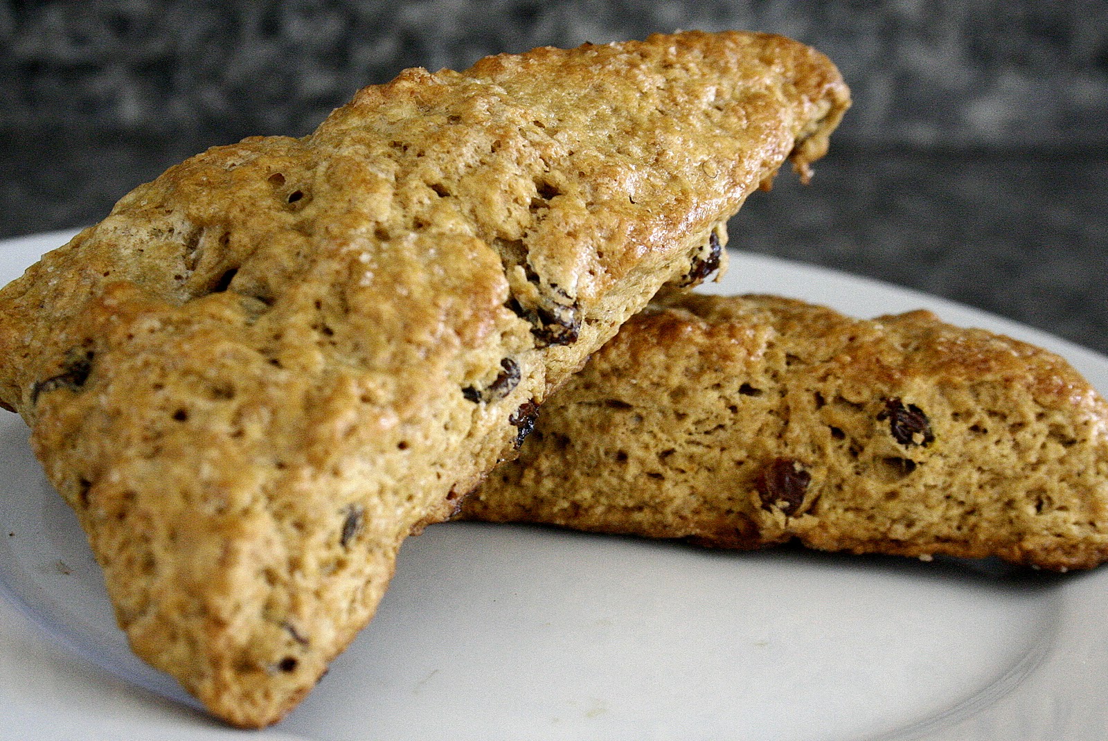 Pumpkin raisin scones - Broma Bakery