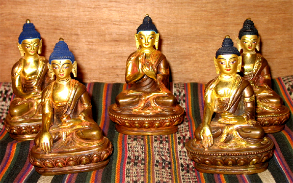 A World of Good, Inc.: Dhyani Buddha, Pancha Buddha, 5 Positions of ...