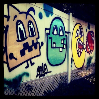 FotoFlow Photography: Graffiti - PacMan in the Park