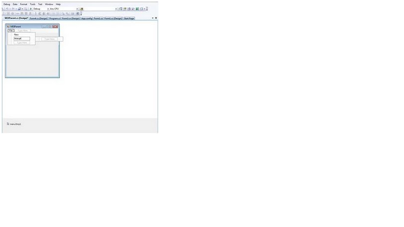 sistem informasi: Multiple Document Interface (MDI)