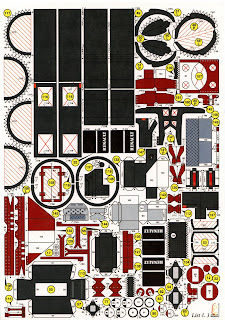 SP. Papel Modelismo: PaperCraft Renault Premium