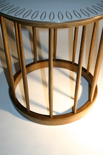 cercis: Drexel Lamp Table by John Van Koert