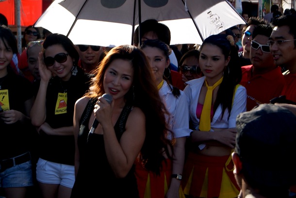 The Car Show girls of the One Cebu Auto Meet
