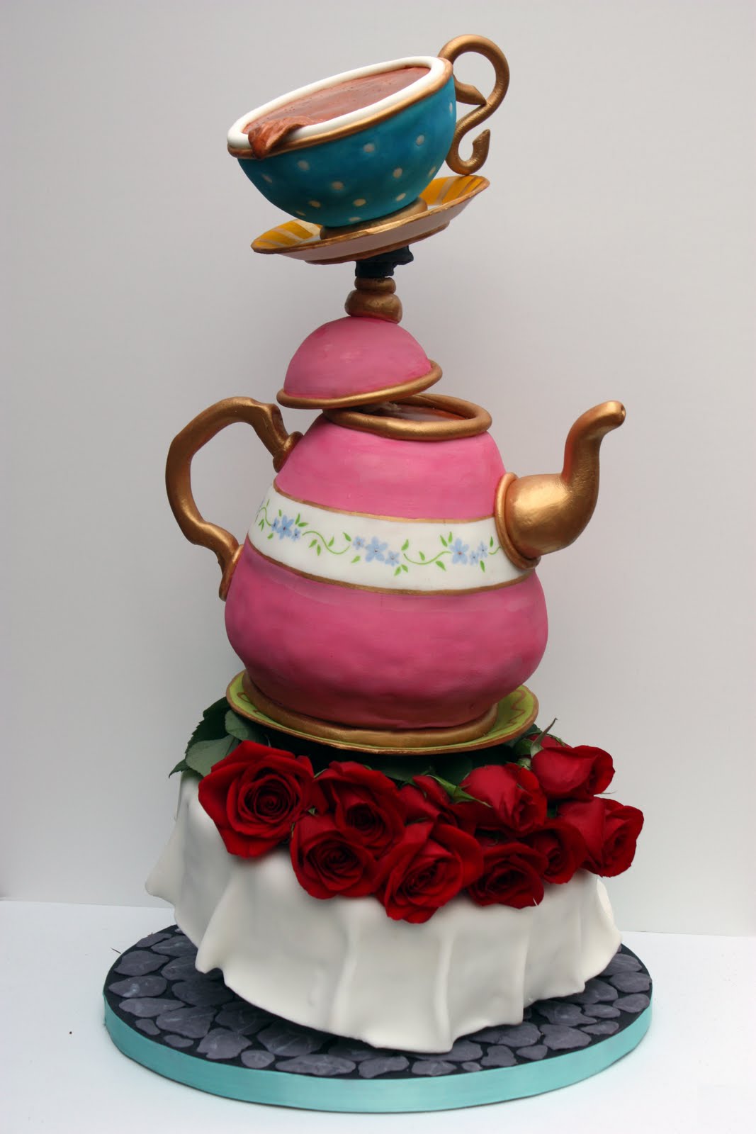 Whimsical by Design: Mad Hatter Cake