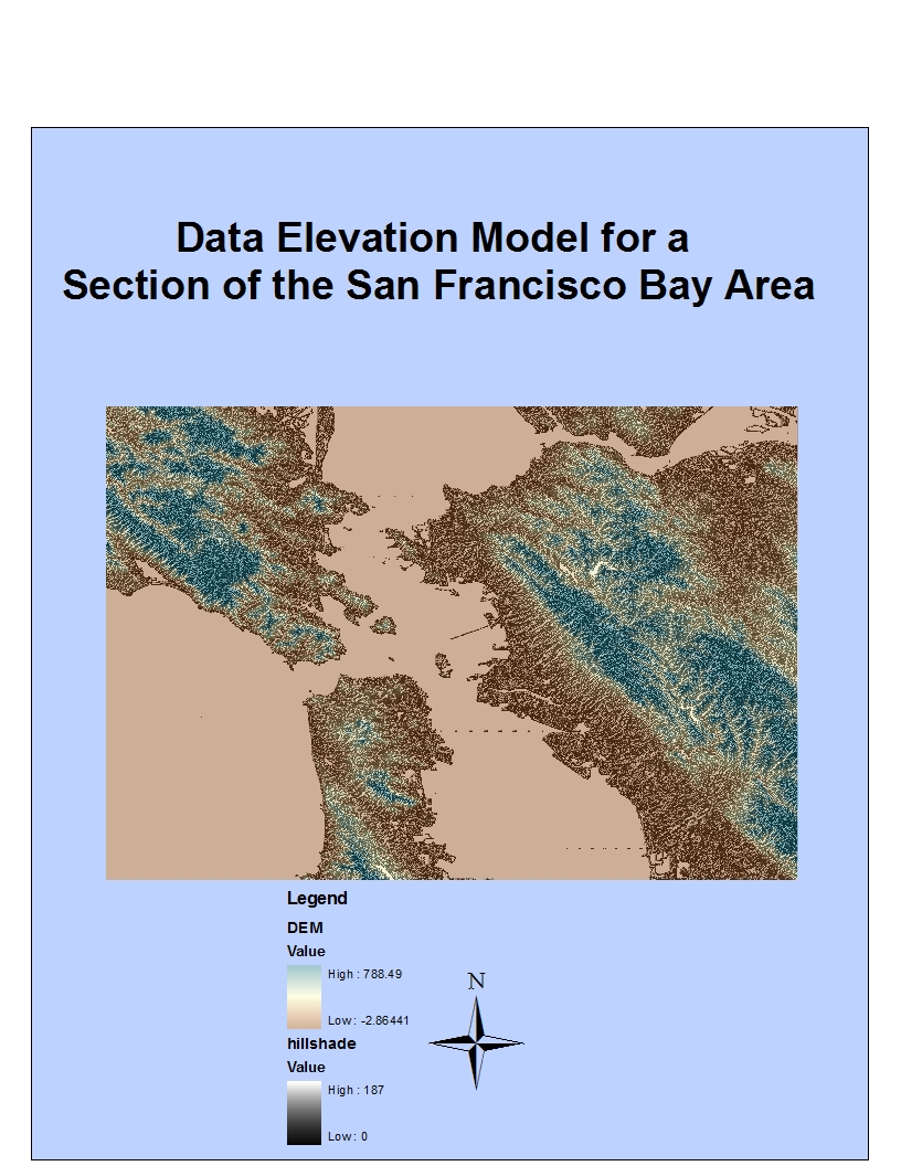 Geography 7 - GIS: Geo7 Lab 6 - Data Elevation Models!!!!