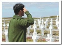 Malvinas: Claudio Ronchi, el Veterano de Guerra que sigue combatiendo ...