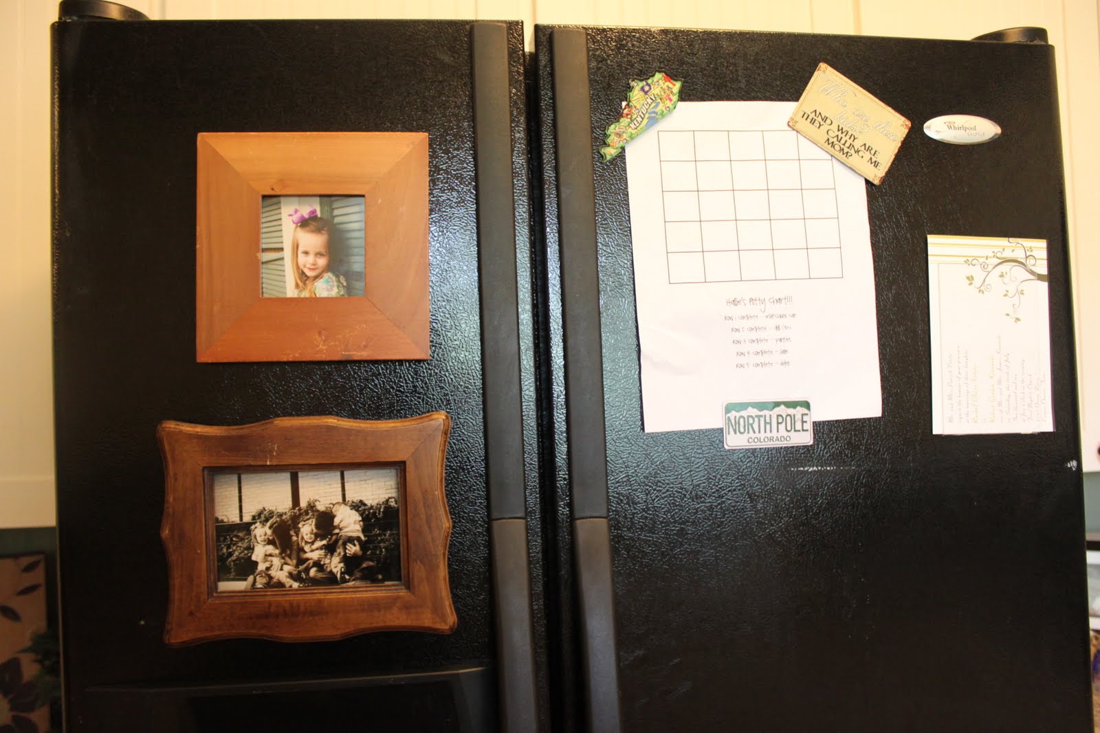 That Village House: Crafty Friday - Fridge Frames