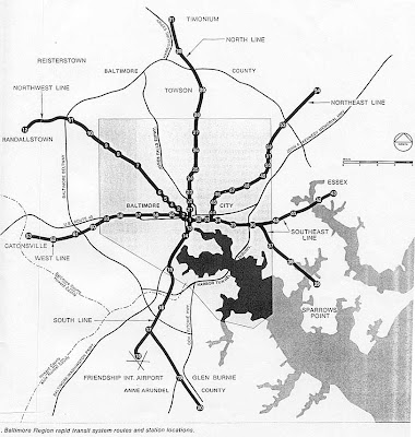 Baltimore's Mass Transit Movements: Part 3: Metro and Light Rail: New ...