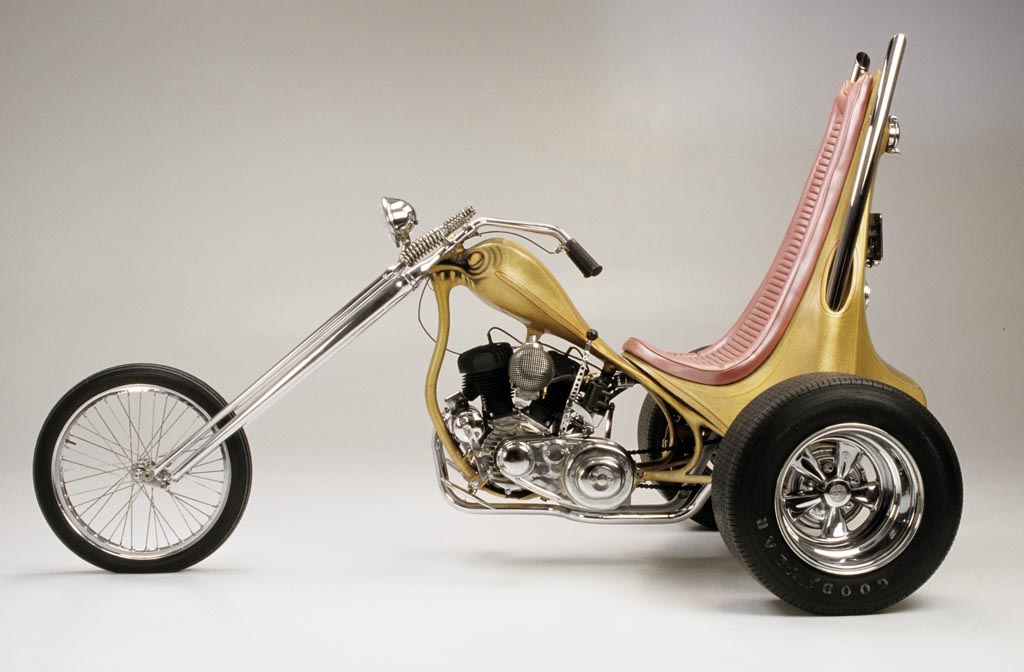 MOTORCYCLE 74: Ed - BIG daddy - Roth custom chopper