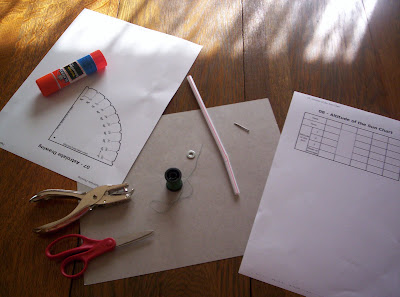 Almost Unschoolers: Making A Simple Astrolabe for Kids