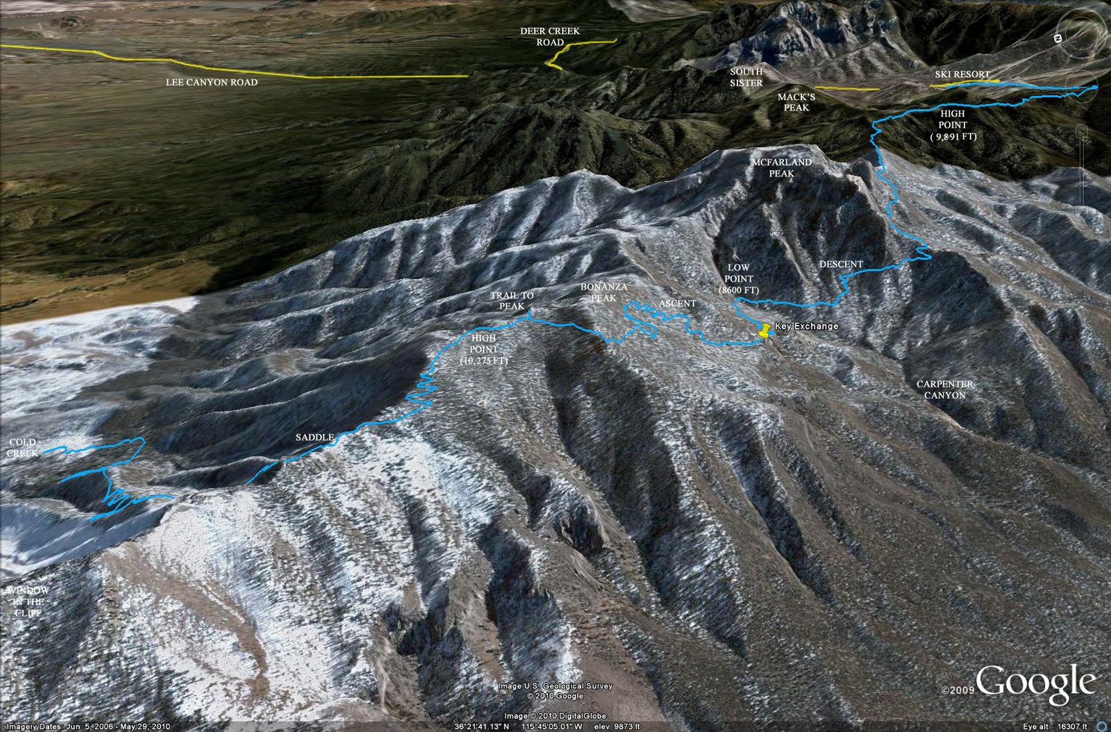 Hike Descriptions - (See disclaimer to right.)