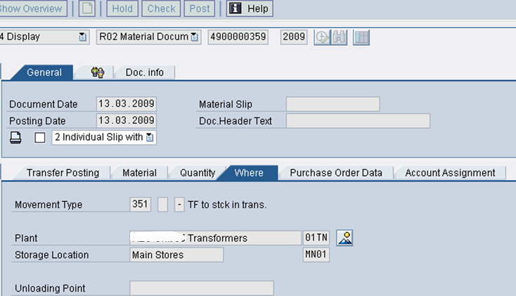 The SAP People: Stock Transport Order scenario - Transfer from one ...