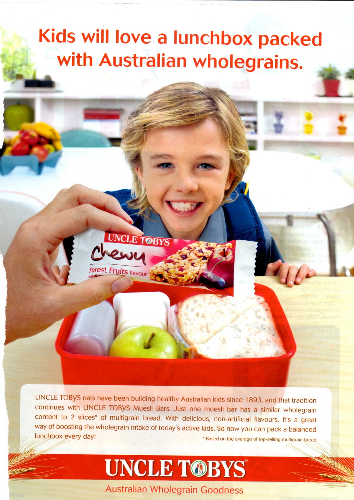 Uncle Toby's Muesli Bars