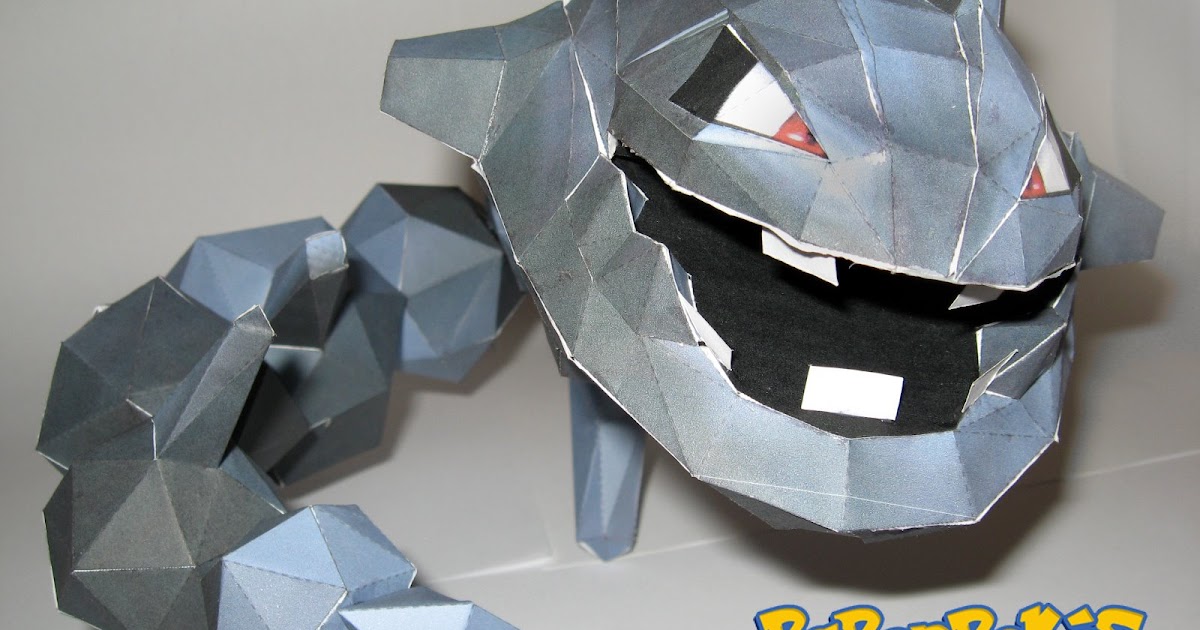 PaperPokés - Pokémon Papercraft: STEELIX