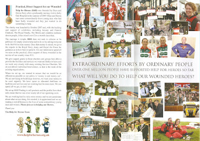 .: Help For Heroes Leaflet