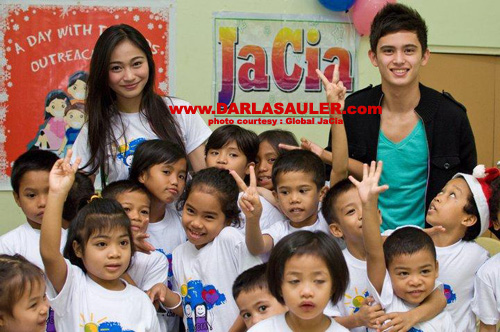 PBB Teen's James Reid and Tricia Santos, nagbigay ng maagang pamasko sa ...