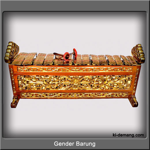 Indonesian Traditional Art: Gamelan instruments