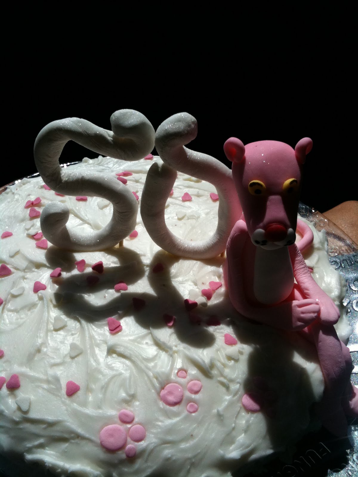 Medusa's Cakes: Tarta de Pantera Rosa/ Pink Panther Cake