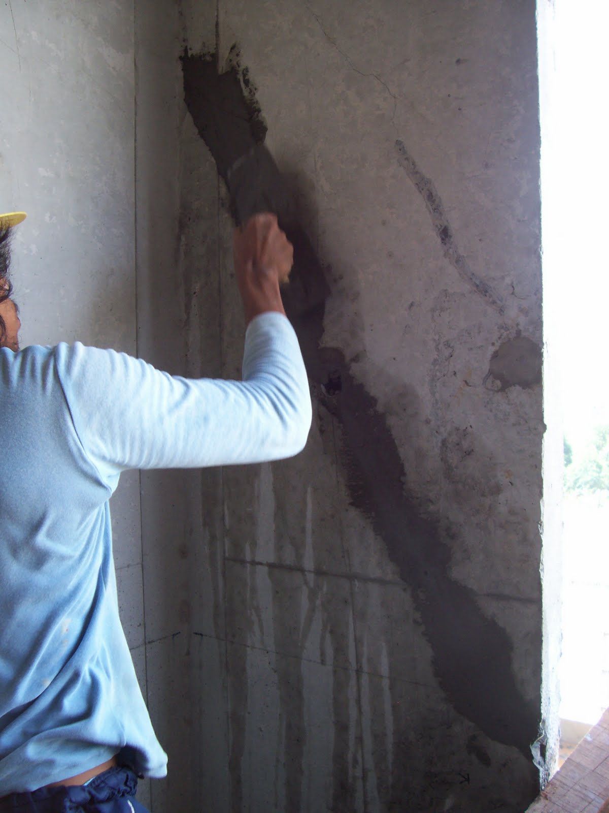 Loh De Legacy: Rectification for wall crack