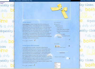 Dotty Dot Dot FREE Blogger Backgrounds, Reviews & Giveaways: Squeaky Clean