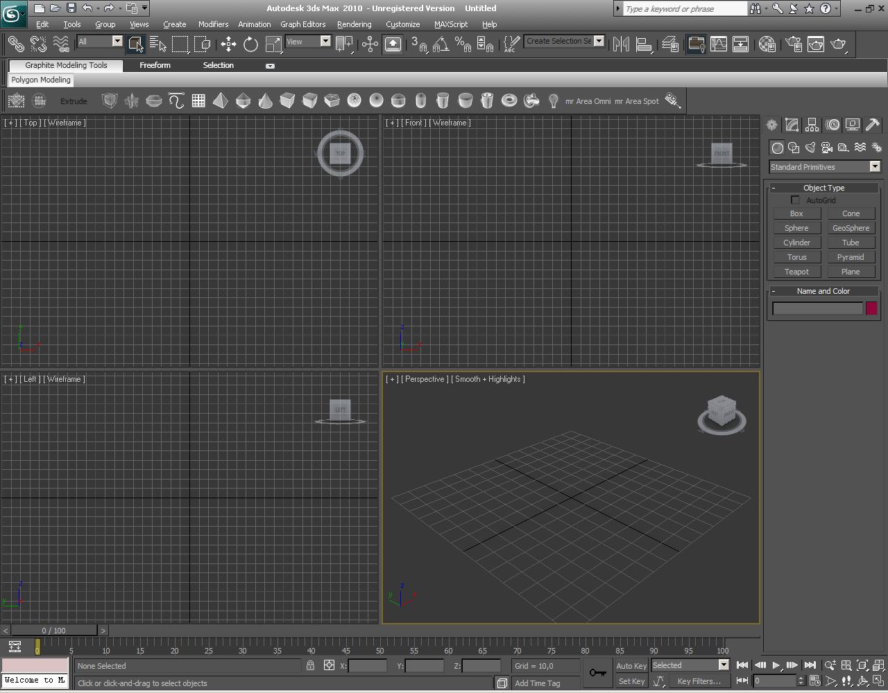 Tutorial 3D Studio Max 2010 - Interface ~ Gabriel Hungaro