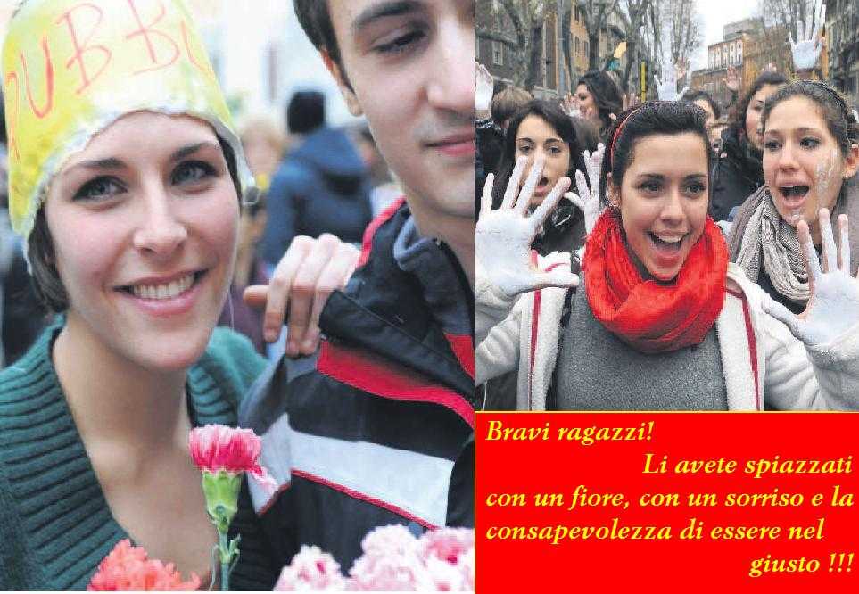 Le mie idee, le nostre idee: Bravi ragazzi. Grazie!