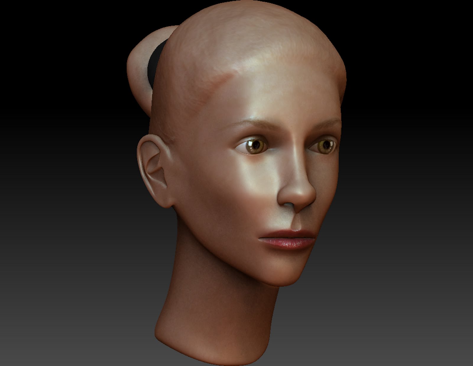 Nurjett Lucero: 3D - Human Head