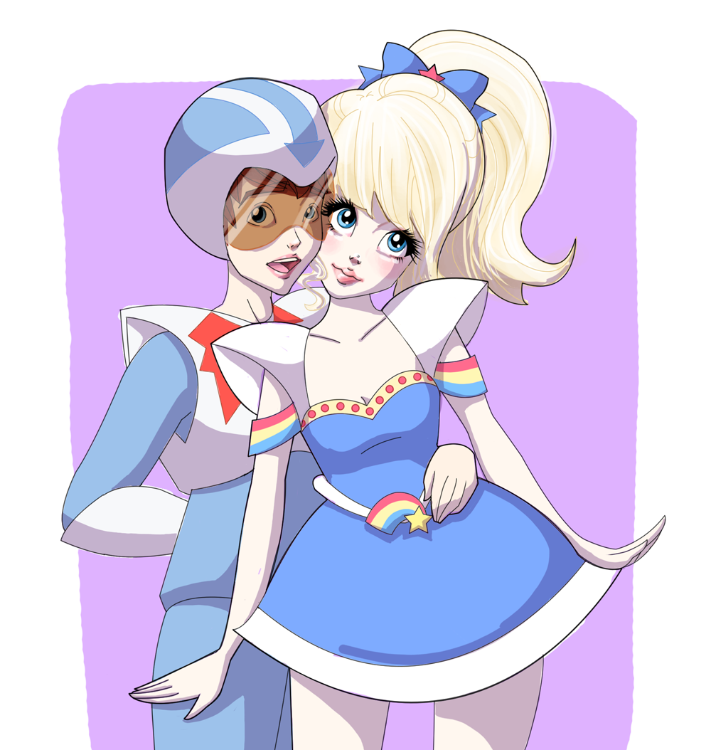 Krys and Rainbow Brite