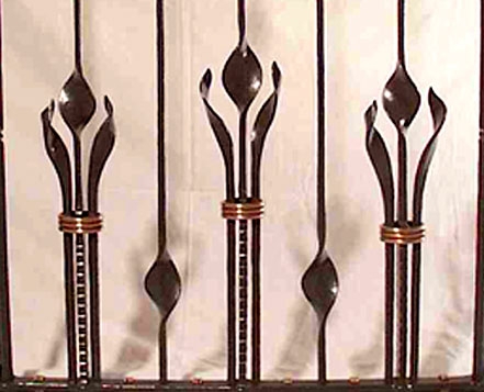 Island City Forge: Prairie School Window Grille