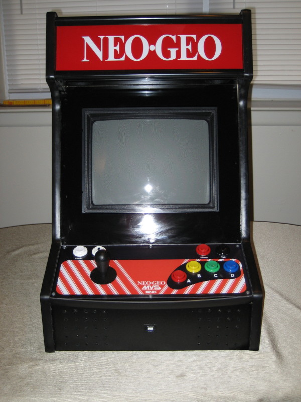 A Modding Home Companion: My Fall Project: Neo Geo Bartop Arcade Cabinet