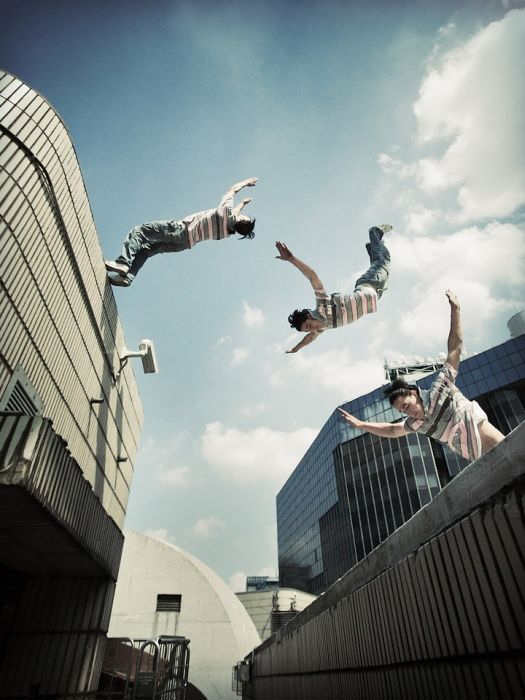 The Parkour - Super Stunt Photography