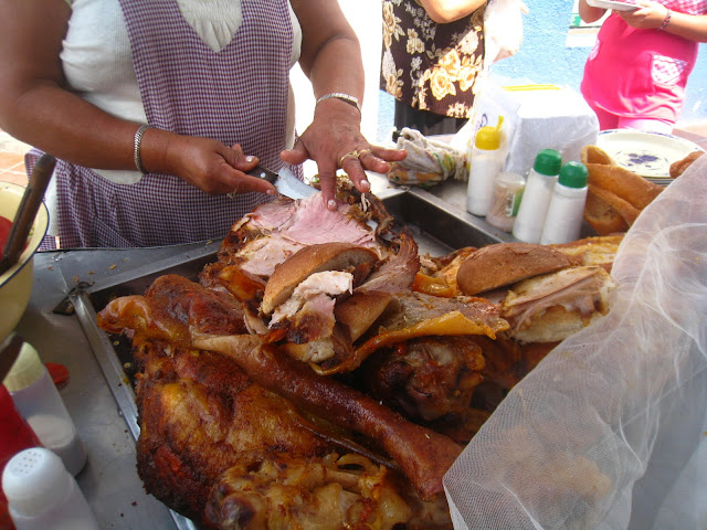 Red Dirt & Mandioca: Street Food in Bolivia - The Chola Sandwich