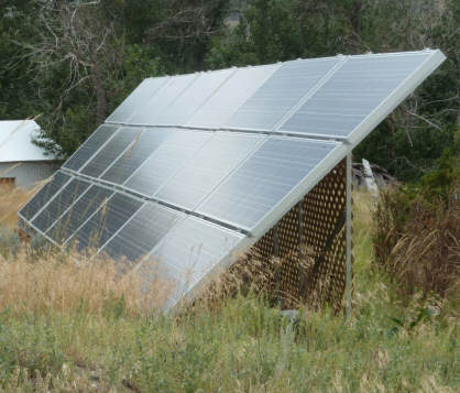 Build-It-Solar Blog: A Nice, Simple PV Panel Ground Mount